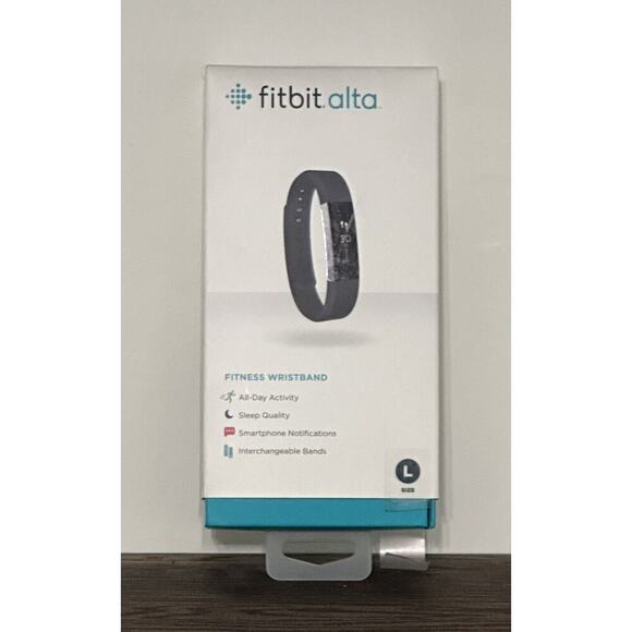 fitbit | Wearables | Fitbit Alta Watch Fitness Trackerblack Large Band ...